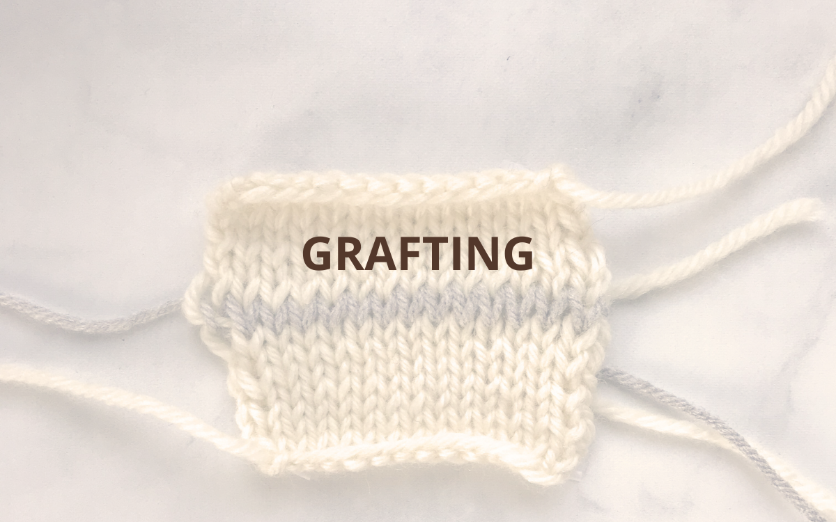 How to Join Knitting with A Grafting Stitch (Invisible Seam Tutorial) – Juliette Pécaut Designs