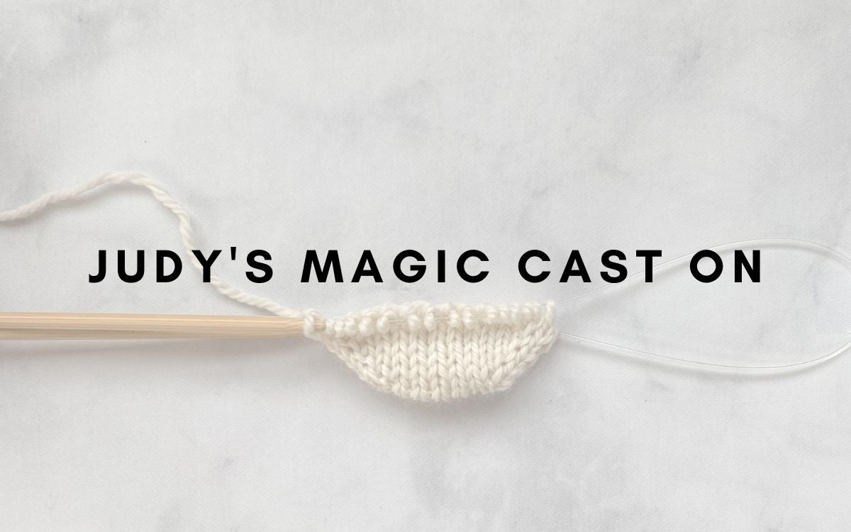 How to Knit Judy's Magic Cast On (Knitting Tutorial) – Juliette Pécaut ...